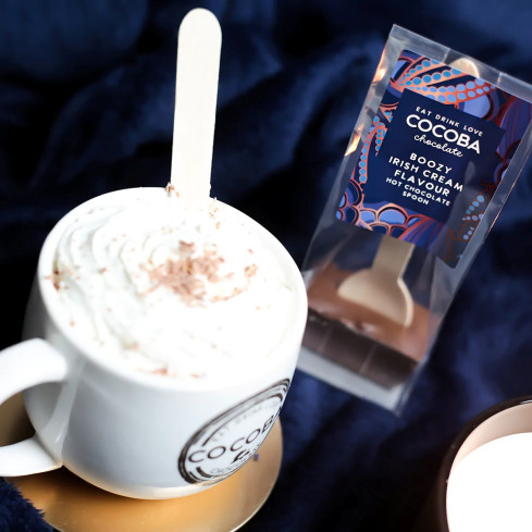 Christmas Hot Chocolate Spoons | Gnaw Hot Choc Festive Shots