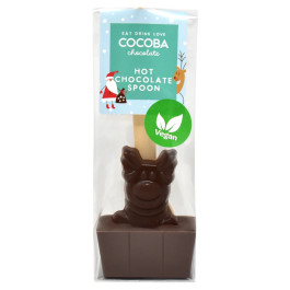 Vegan Hot Chocolate Spoon | Cocoba Christmas Gifts